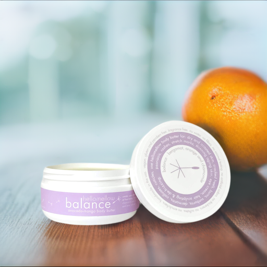 hellomellow body butter - balance intention